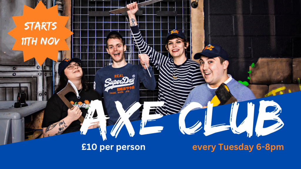 Energize Your Throwing at Our Weekly Axe Club - Eat Sleep Axe